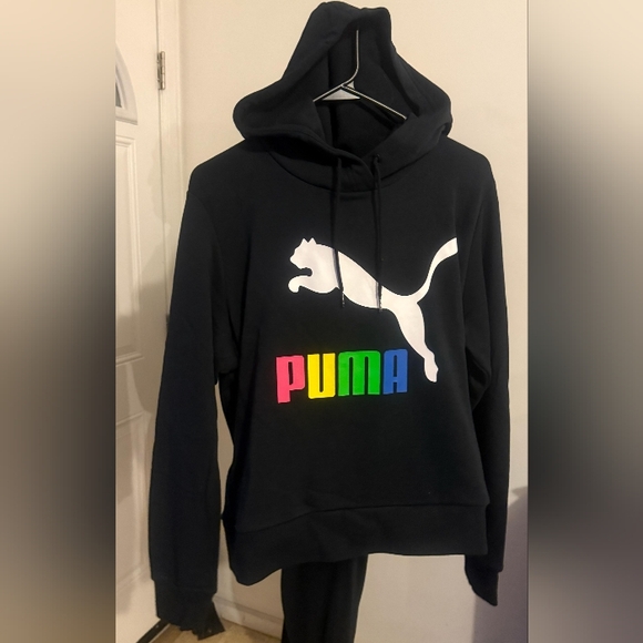 Puma | Accessories | Puma Classic Logo Hoodie | Poshmark